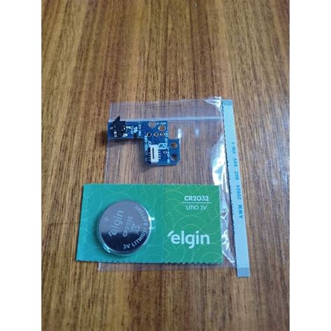 Placa Power Reset Ps2 Slim 90xxx Com Cabo Flet Bateria Da Bios