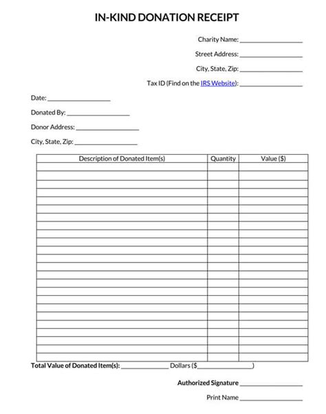 Free 501 C 3 Donation Receipt Templates [word Pdf]