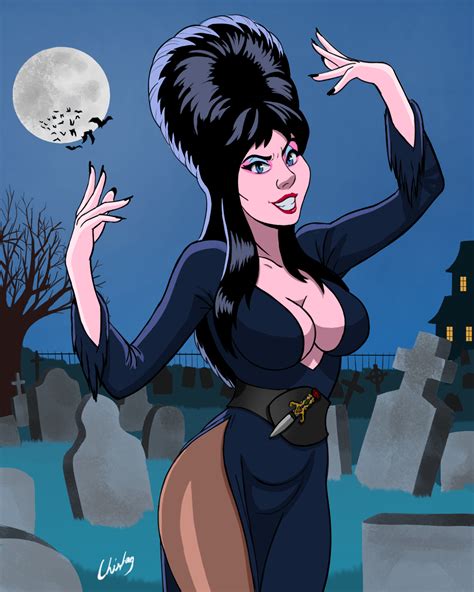 Elvira Mistress Of The Dark By Chisheq On Deviantart