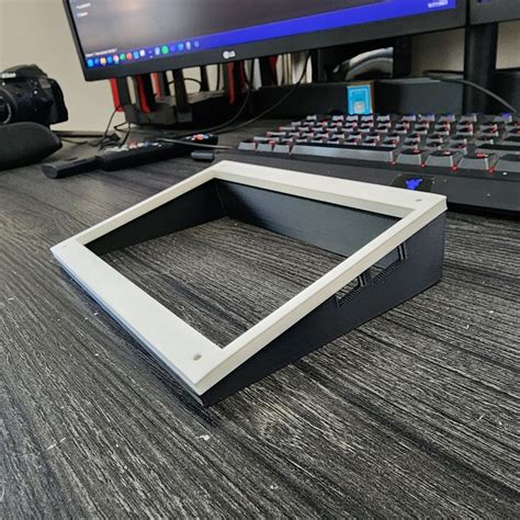 3d Printed Stand For 7 Inch Lcd Touchscreen Monitor Etsy