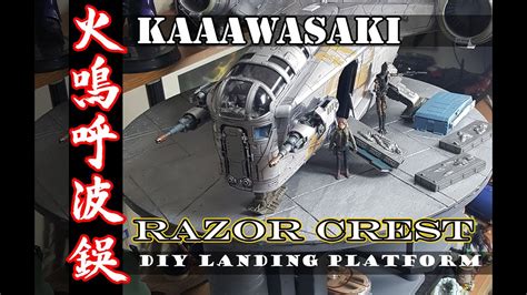 Razor Crest Diy Landing Platform Youtube