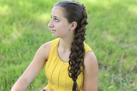 Diagonal French Loop Braid Cute Braid Hairstyles Cute Girls Hairstyles Diagonal French Loop Braid Cute Braid Hairstyles Cute Girls Hairstyles