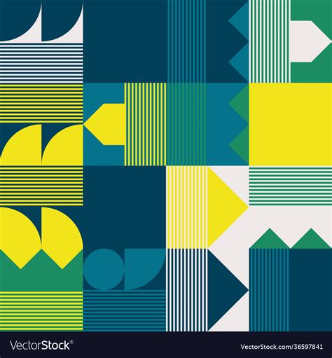 Geometric Abstract Elements Design Royalty Free Vector Image