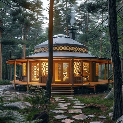 Yurt Architecture History Sustainability Materials And Typical