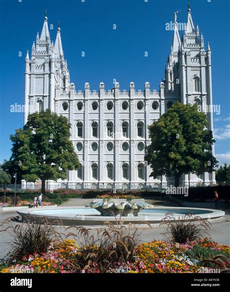 Temple Square Mormons Gardens At Temple Square Nhjqfi