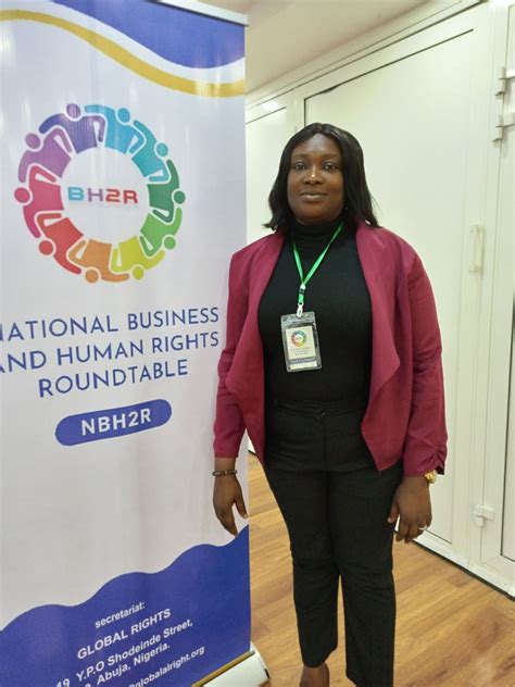Tinuke Temitope On Linkedin Acci Globalrights Cso Nhrc Businesses Humanrights Awareness