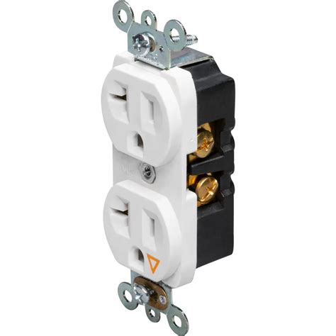 20 A 125 Vac 5 20r Isolated Ground Duplex Receptacle White