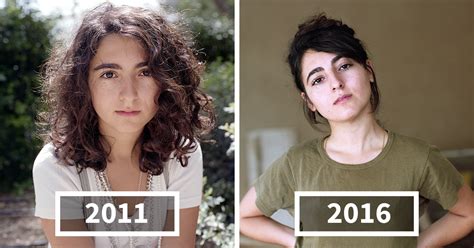 I Photographed 6 Israeli Girls 5 Years Apart Bored Panda