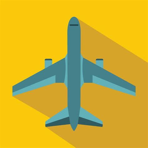 Military Fighter Jet Icon Flat Style 14168262 Vector Art At Vecteezy