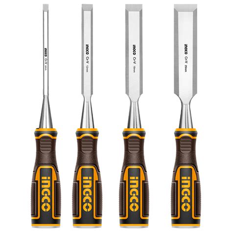 Ingco Wood Chisel 4pc Set Hktwcs0401 Sonee Hardware