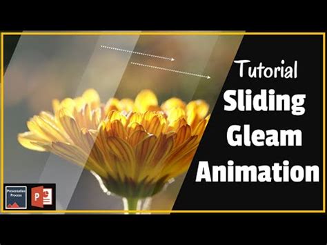 Sliding Gleam Animation Effect In PowerPoint YouTube