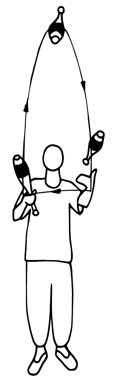 Club Juggling The Shower