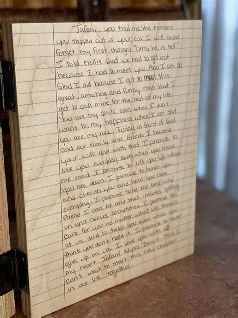 Love Letters And Wedding Vows Etsy