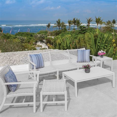 Catherine Aluminium Side Table Kingsley Bate Outdoor Furniture Australia