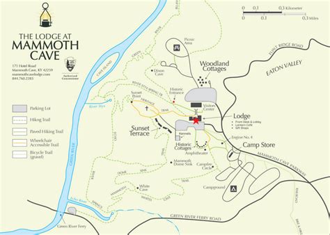 Lodging Maps Mammoth Cave Lodge