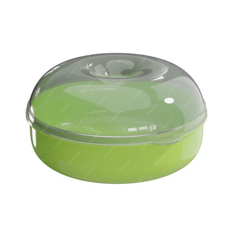 Plastic Container Premium 3d Model