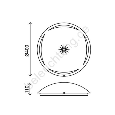 Briloner 3685 416 Led Dimmbare Deckenleuchte Agiled Led22w230v Fb Beleuchtungde