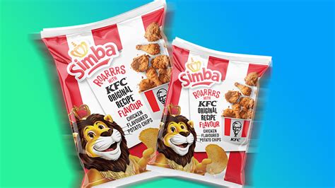 Simba And Kfc New Flavoured Potato Chips