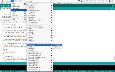 esp8266 uzaktan yazilim gÜncelleme ota selcuk ozbayraktar