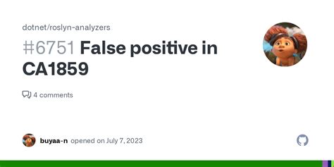 False Positive In Ca1859 · Issue 6751 · Dotnetroslyn Analyzers · Github
