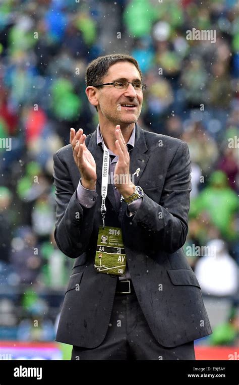 Seattle Sounders Fc Owner Adrian Hanauer After Beating The Los Angeles