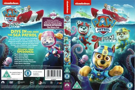 Covercity Dvd Covers And Labels Paw Patrol Sea Patrol
