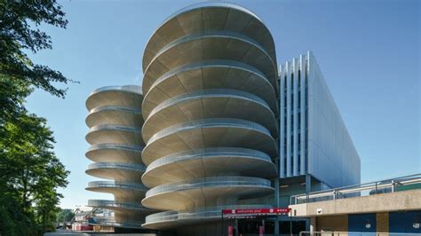 Enormous Helix Shaped Ramps Lead Into Amsterdam Car Park