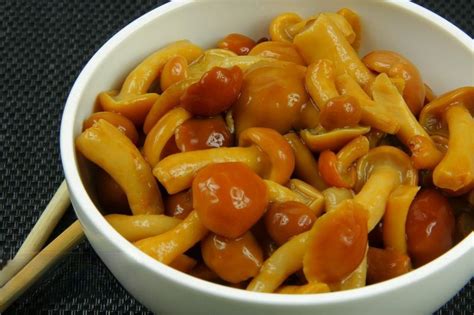 Edible Pholiota Nameko In Brine Can Be Processed Products