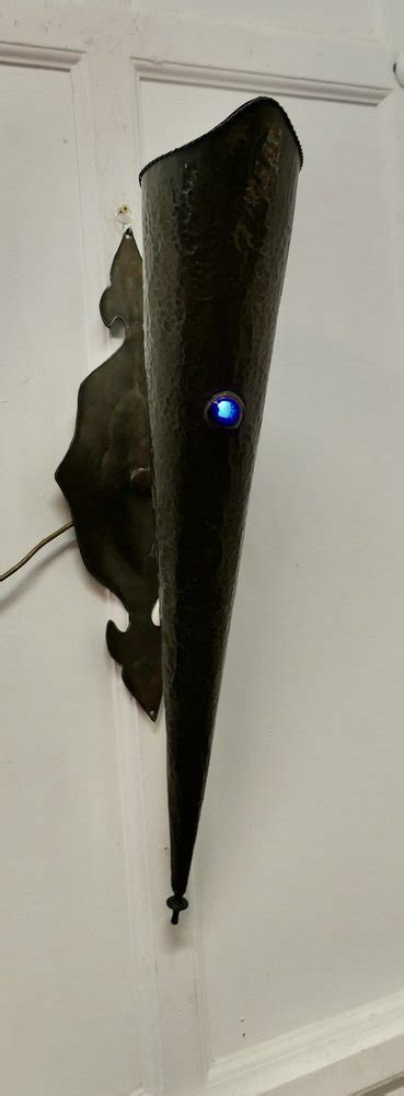 Arts And Crafts Gothic Copper Wall Light For Sale At Pamono