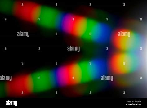Diffraction Abstract Pattern Formed By Diffracted Light A Starburst Of White Light Dispersed