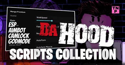 4 New Da Hood Scripts Aimbot Camlock Godmode Esp Tnp Scripts