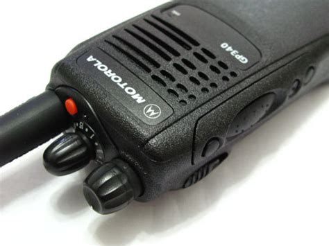 Motorola Gp340 Uhf Talkie Walkie Mdh25kdc9an3ae