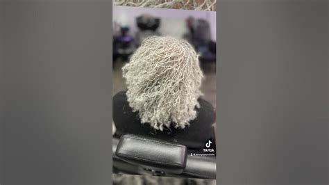 Gray Hair And Sisterlocksmicrolocks Youtube