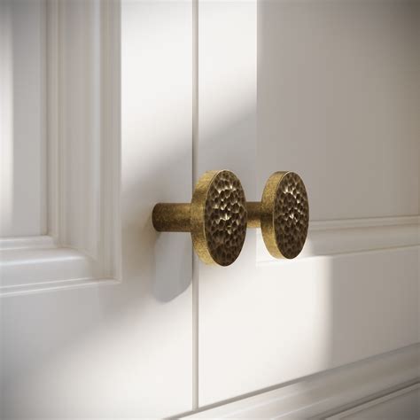 Hammered Cabinet Knobs Dalston Hammered Cabinet And Drawer Handle