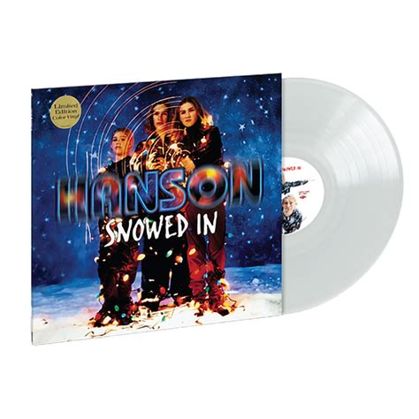 Hanson Hanson Snowed In Christmas Album Exclusive Milky Clear Color