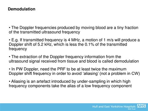 Ppt Physics Of Diagnostic Ultrasound Understanding Image Formation
