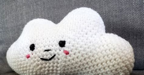 Cute And Cuddly Cloud Amigurumi Pattern