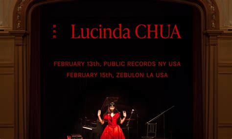 Lucinda Chua Kelly Moran Dj Set Billets 2575 13 Févr