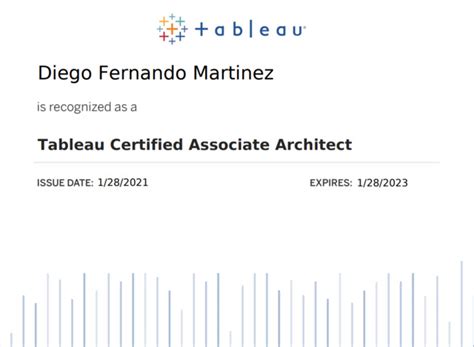 Can You Please Confirm If This Certificate Is By Tableau Official