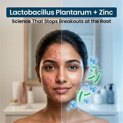 Lactobacillus Plantarum And Zinc The Science Of Stopping Breakouts At