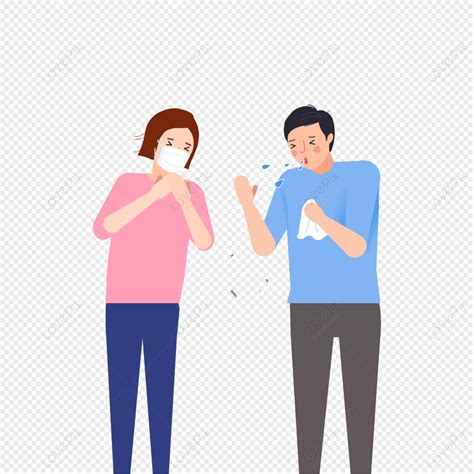 독감 Png 일러스트 무료 다운로드 Lovepik