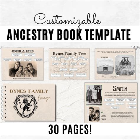 Genealogy Book Design Artofit