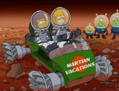 Vacation On The Planet Mars