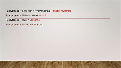 Pancytopenia Pptx