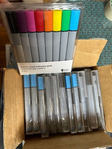 Flying Tiger Triangular Grip Markers Hobbies And Toys Stationery