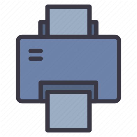 Printer Print Document Technology Office Icon Download On Iconfinder