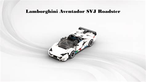 Lego Moc Speed Champions Lamborghini Aventador Svj Roadster By