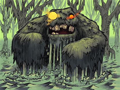 Artstation Swamp Monster