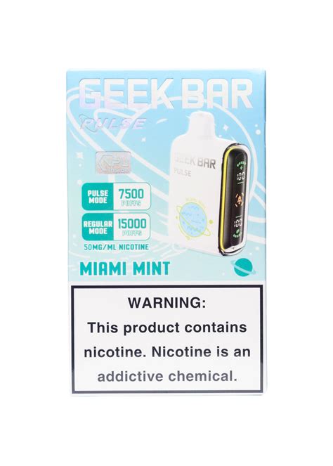 Geek Bar Pulse 15000 Miami Mint Getpop