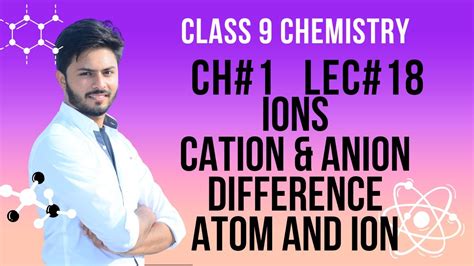 Ion Cation And Anion Formation Of Ion Class 9 Chemistry Chapter